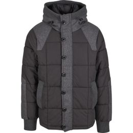 Brandit Herren Winterjacke "Brandit Brandit Men Garret Jacket", grau, Gr. M, unifarben, 78% Baumwolle, 22% Polyamid, Jacken