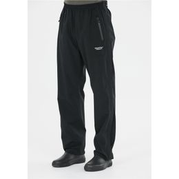 WEATHER REPORT Herren Regenhose "Delton"schwarz, Gr. XXXL, unifarben, 90% Polyester, 10% Elasthan, Hosen, mit atmungsaktiver Membran