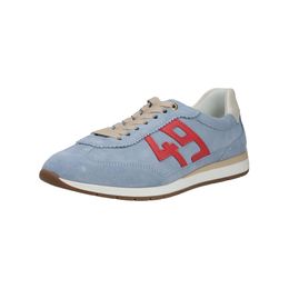 Ara Damen Plateausneaker "Ara Sneaker Veloursleder", Gr. 39, blau, Veloursleder, Schuhe