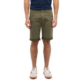 Mustang Herren Slim-fit-Jeans "Herren Style Chicago Shorts Z", gr&uuml;n, Gr. 38, unifarben, Denim/Jeans, 90% Baumwolle, 8% Polyester, 2% Elasthan, Jeans