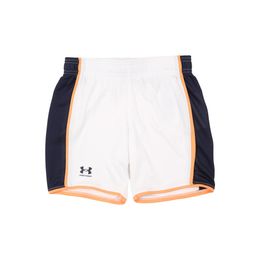 Under Armour Sportshorts Jungen Gr&ouml;&szlig;e 116/122 marine / hellorange / wei&szlig;