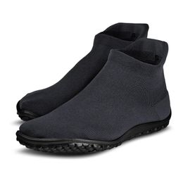 Leguano Herren Barfu&szlig;schuh "SNEAKER", Gr. S, schwarz, Textil, Schuhe, Bequemschuh, Komfortschuh f&uuml;r Maschinenw&auml;sche geeignet