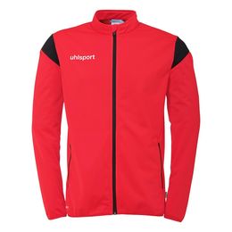 Uhlsport Herren Trainingsjacke "Trainingsjacke Squad 27", rot, Gr. L, Obermaterial: 100% Polyester Pol. recyc.., Jacken