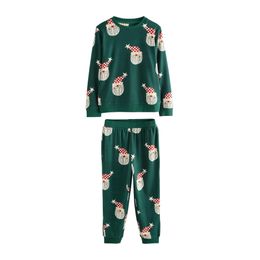 next Pajamas boy size 146 Dark green / Red / Black / White