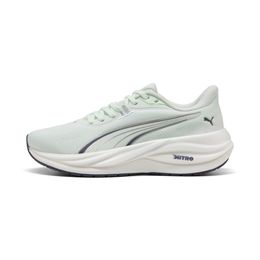 Puma Damen Laufschuh "ELECTRIFY NITRO 5 WNS", Gr. 42sage glow, inky depths, Textil, Schuhe