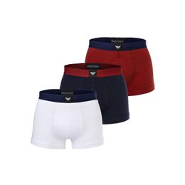 Emporio Armani Herren Boxershorts "Boxershort ESSENTIAL LOGOLABEL 3er Pack", Gr. M, bunt, Obermaterial: 95% Baumwolle CO. 5% Elasthan EL., Unterhosen