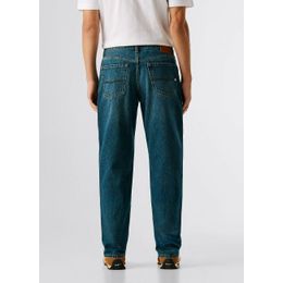 Pepe Jeans Herren 5-Pocket-Jeans "TAPERED JEANS CAMDEN", blau, Gr. 36, Denim/Jeans, Obermaterial: 100% Baumwolle, Jeans, aus Baumwoll-Denim, tiefer