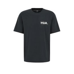 WE Fashion T-Shirt Herren Gr&ouml;&szlig;e S dunkelgr&uuml;n / wei&szlig;
