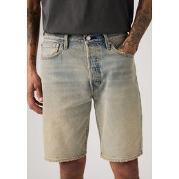 Levi's LEVI'S Herren Bermudas "501 ORIGINAL SHORTS", beige, Gr. 38, Denim/Jeans, Obermaterial: 100% Baumwolle, Hosen, Jeans-Bermudas mit Stretch, der