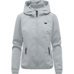Ragwear Damen Outdoorjacke "Dizzie Tech", grau, Gr. XL, Obermaterial: 100% Polyester. Innenfutter: 100% Polyester, Jacken, Wasserdichte Damen