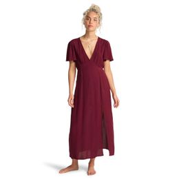 Billabong Damen Sommerkleid "Jet Set", rot, Gr. L, Obermaterial:100% Viskose., Kleider