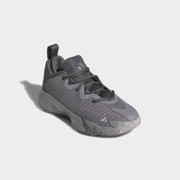 M&auml;dchen Basketballschuh "ADIDAS INITIATION KIDS", adidas Performance, Gr. 36, grau, Textil, Schuhe, f&uuml;r Kinder & Jugendliche