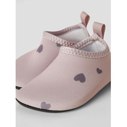 name it Badeschuh 'NMFZIPPA' M&auml;dchen Gr&ouml;&szlig;e 30.5 pastelllila / dunkellila