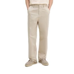 Marc O'Polo MARC O'POLO Herren Chinohose "aus elastischem Bio-Baumwollsatin", beige, Gr. 33, unifarben, Obermaterial: 99% Baumwolle, 1% Elasthan, Hosen