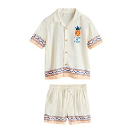 next Set Jungen Gr&ouml;&szlig;e 116 ecru / blau / gelb / gr&uuml;n / apricot