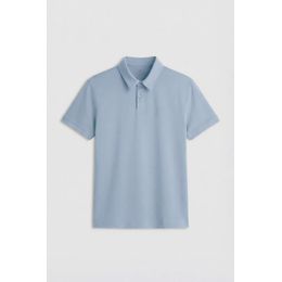 Herren Baumwolle Elasthan Polo T-Shirt