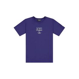 New Era T-Shirt 'MLB Los Angeles Dodgers Book Club' Herren Gr&ouml;&szlig;e XXL dunkelblau / wei&szlig;
