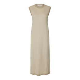 Selected Kleid 'SLFMILAN' Damen Gr&ouml;&szlig;e XS creme / dunkelbeige