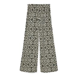 V&eacute;ro Moda VERO MODA Pants 'VMMenny' female size 36 Beige / Ecru / Black