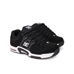 DC Shoes Herren Sneaker "AT-2", Gr. 9, schwarz-wei&szlig;, Obermaterial:48, 53% Leder, 27, 94% Synthetik, 17, 65% Polyester, 5, 88% TPU., Schuhe