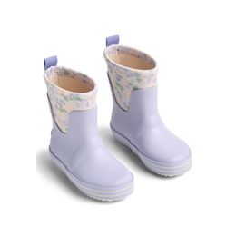 Wheat M&auml;dchen Sneaker "Wheat Rubber Boot Mist", Gr. 23, lila, Schuhe