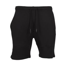 Urban Classics Herren Sweatshorts "Urban Classics Herren Terry Shorts", schwarz, Gr. L, unifarben, 100% Baumwolle, Hosen