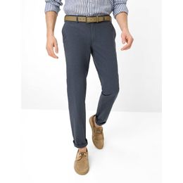 Brax Herren Chinohose "Style SILVIO", blau, Gr. 36, Web, 98% Baumwolle, 2% Elasthan, Hosen