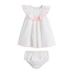 next Set girl size 56 Pink / White