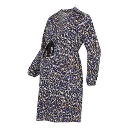 Attesa Umstand Kleid 'MADISON' Damen Gr&ouml;&szlig;e 38 ecru / blau / dunkelblau / braun Sommerkleid