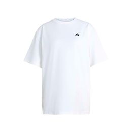adidas Performance Funktionsshirt 'Power Essentials' Damen Gr&ouml;&szlig;e L wei&szlig;