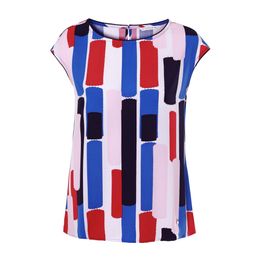TATUUM Blouse 'Mipla 1' female size S Navy / Dark blue / Rose / Fire red
