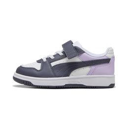 Puma M&auml;dchen Sneaker "REBOUND SLAM LO AC PS", Gr. 30, lila, Synthetik, Schuhe