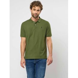 MCS Herren Kurzarmhemd "MCS Polo shirt MCHurst", gr&uuml;n, Gr. XL, Obermaterial: 100% Baumwolle, Hemden