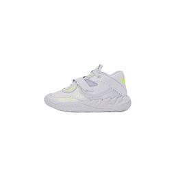 Puma Sneaker 'MB.05 Shine' Jungen Gr&ouml;&szlig;e 21 gelb / hellgrau / neonorange