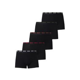 Hugo Boxershorts Herren Gr&ouml;&szlig;e S creme / khaki / rot / schwarz