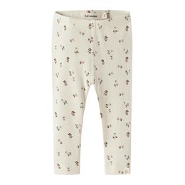 Lil'atelier Leggings 'NBFGago' Gr&ouml;&szlig;e 86 creme / oliv / rosa / karminrot