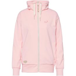 Ragwear Zip-Up Hoodie 'Shocky' female size M Light pink