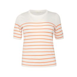 Kaffe CURVE Sweater 'Malia' female size XXL Orange / White