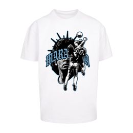 MT Upscale T-Shirt 'Hand Of God' Herren Gr&ouml;&szlig;e XXL azur / grau / schwarz / wei&szlig;