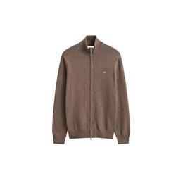 Gant Strickjacke Herren Gr&ouml;&szlig;e XXL braunmeliert