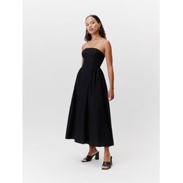 LEGER Damen Sommerkleid "Vianne, LeGer by Lena Gercke", schwarz, Gr. 40, Web, Obermaterial: 100% Baumwolle, Kleider