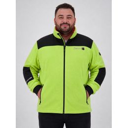 DEPROC Active Herren Fleecejacke "Funktionsjacke Canada", gr&uuml;n, Gr. XXL, Fleece, 96% Polyester. 4% Elasthan, Jacken