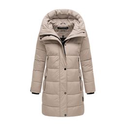 Marikoo Damen Winterjacke "Karumikoo XVI", beige, Gr. S, Obermaterial: 100% Polyester. Futter: 100% Polyester. Wattierung: 100% Polyester.