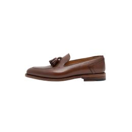 Henry Stevens Herren Loafer "Marshall TL", Gr. 40,5, braun, Leder, Schuhe