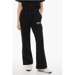 Ambush Einfarbige Sweatpants mit aufgedrucktem Logo in Schwarz