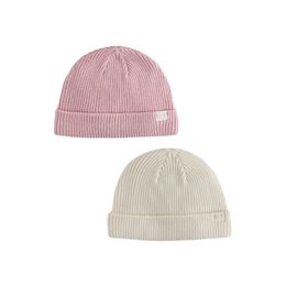 Next M&uuml;tze Jungen Gr&ouml;&szlig;e 50 beige / hellpink