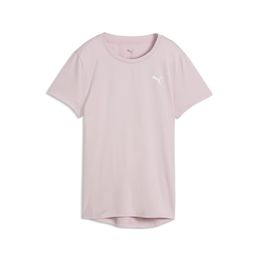 Puma Damen Trainingsshirt "W TAD ESSENTIAL CREW TEE", rosa, Gr. S, Jersey, Obermaterial: 100% Polyester, Shirts, Regular Fit, mit Rundhalsausschnitt,