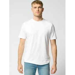 TEESHOPPEN Herren Kurzarmhemd "TEESHOPPEN T-shirt Basic T", wei&szlig;, Gr. S, Obermaterial: 100% Baumwolle, Hemden