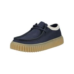 Clarks Herren Sneaker "Clarks Sneaker Textil", Gr. 45, blau, Textil, Schuhe