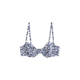 next Bikinitop Damen Gr&ouml;&szlig;e 80 marine / navy / wei&szlig;